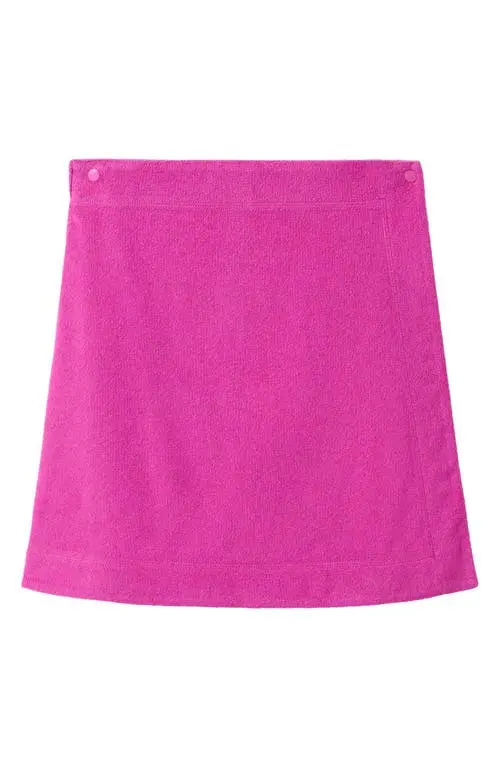 Mango Terry Miniskirt - Fuchsia