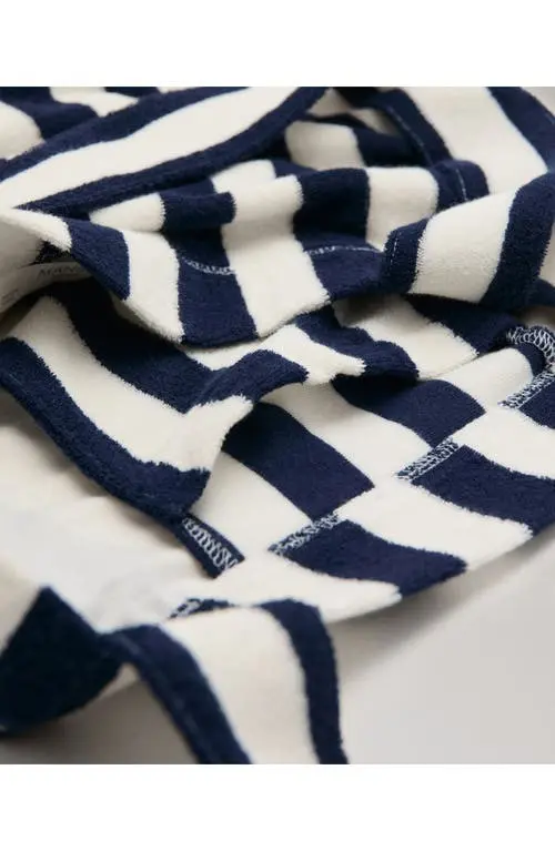 Mango Striped Cotton Terry Tote Bag