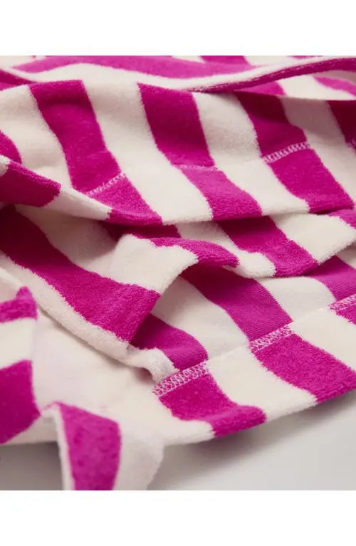 Mango Striped Cotton Terry Tote Bag