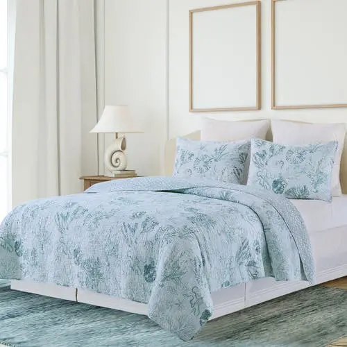 C&F HOME Cerulean Breeze Bedding Quilt Collection