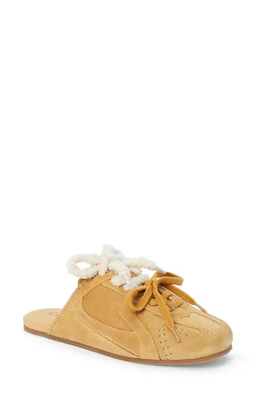 Matisse Devyl Lace-up Mule - Honey