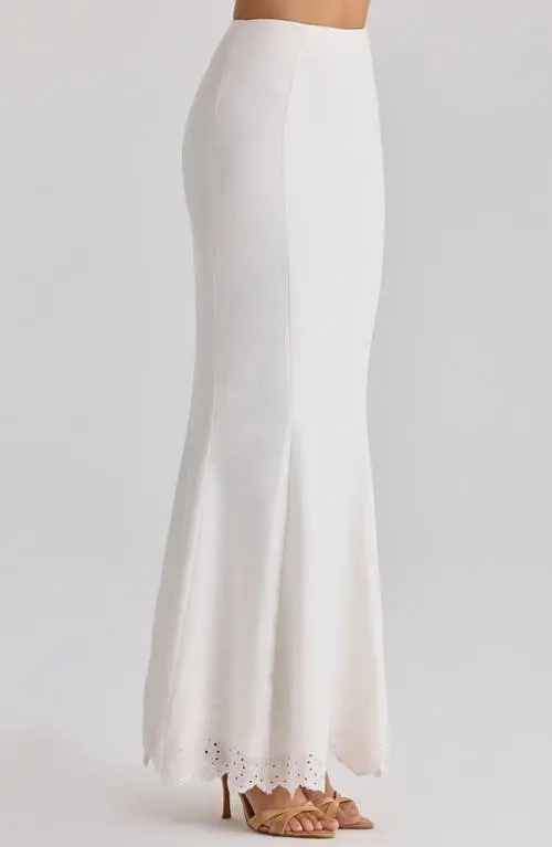 House Of Cb Isorella Eyelet Maxi Skirt