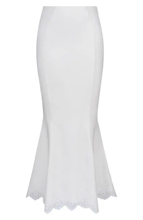House Of Cb Isorella Eyelet Maxi Skirt