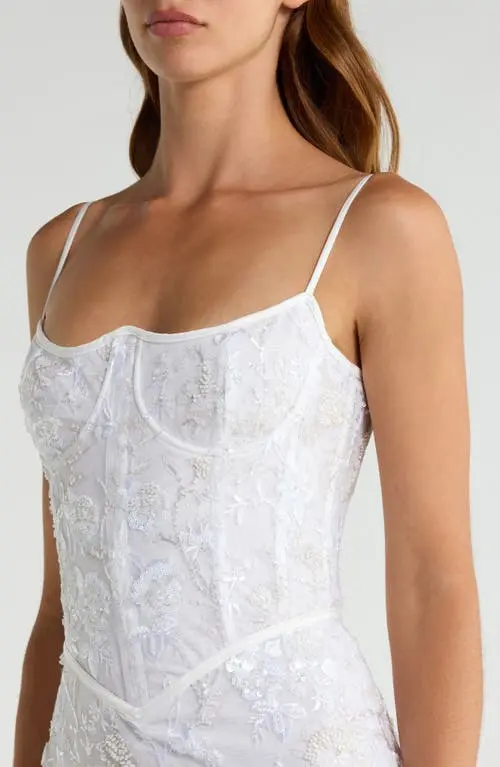 House Of Cb Naima Hand Beaded Gown