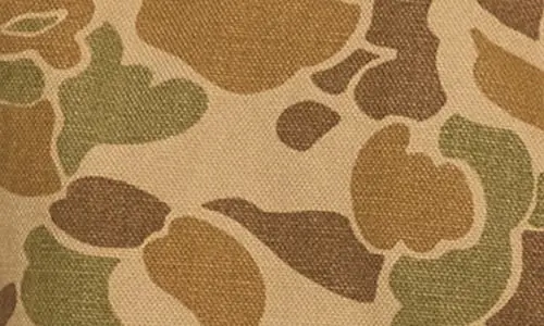 Lucky Brand Camo Cotton Canvas Zip Jacket