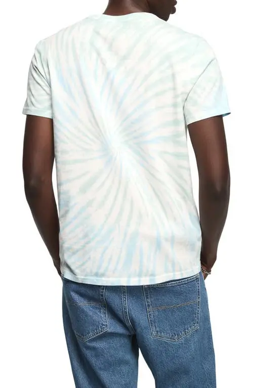 Lucky Brand Rolling Stones Graphic Tie Dye Cotton T-shirt