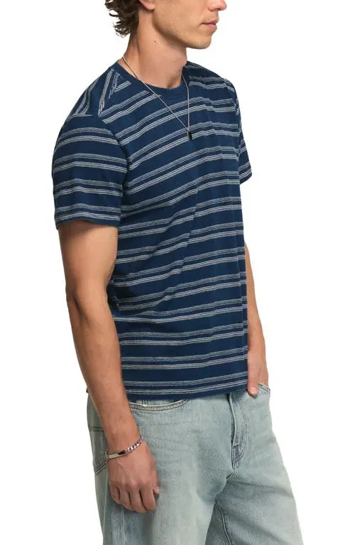 Lucky Brand Stripe Cotton T-shirt