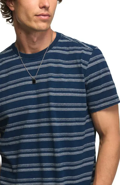 Lucky Brand Stripe Cotton T-shirt