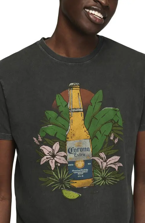 Lucky Brand Corona Tropical Cotton Graphic T-shirt