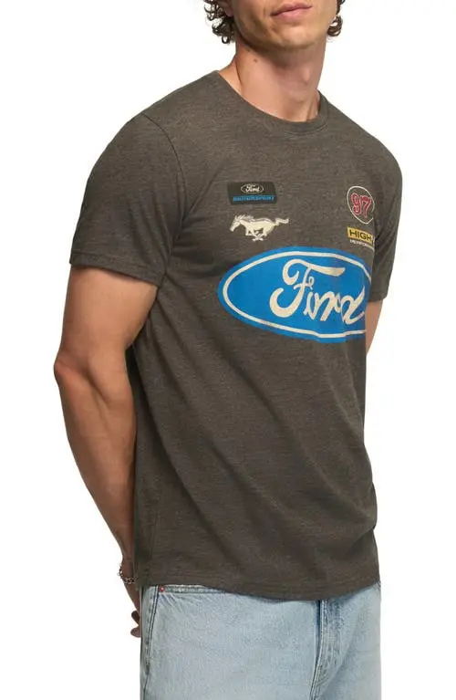 Lucky Brand Ford Racing Cotton Blend Graphic T-shirt