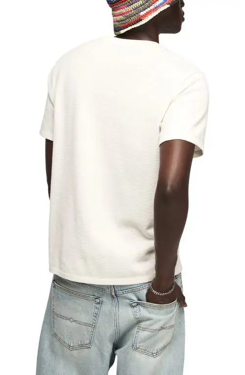 Lucky Brand Textured Pocket T-shirt