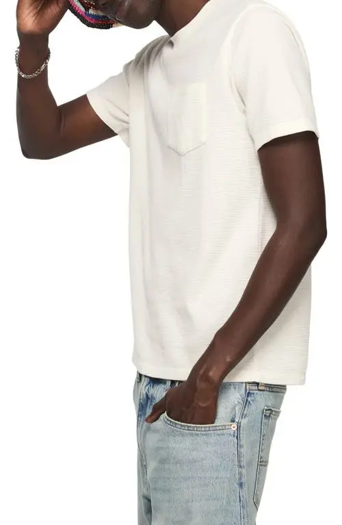 Lucky Brand Textured Pocket T-shirt