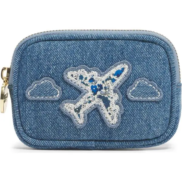 Stoney Clover Lane Airplane Patch Micro Pouch