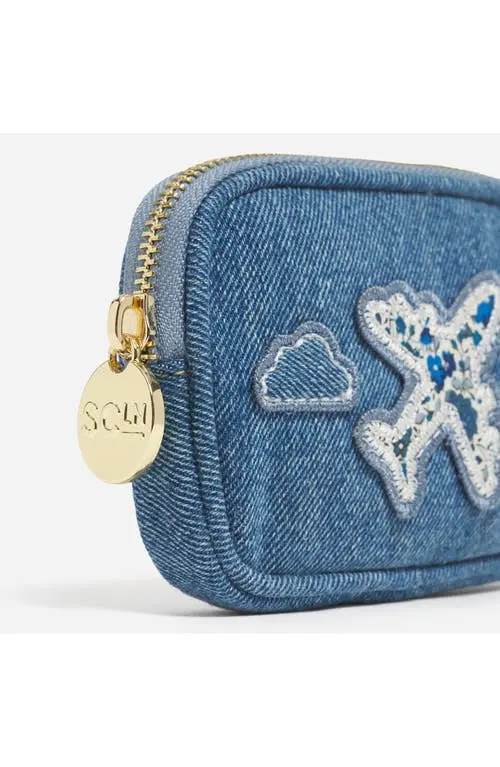 Stoney Clover Lane Airplane Patch Micro Pouch
