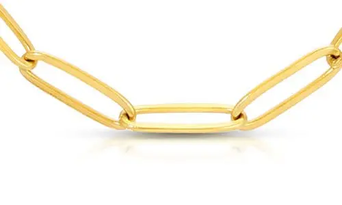 KOZAKH Large Flat Link Necklace