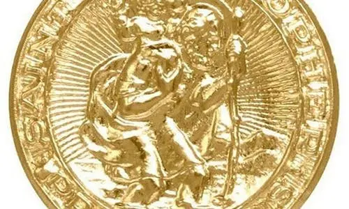 KOZAKH Saint Christopher Charm
