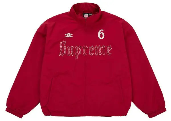 Supreme Umbro Rhinestone Track Jacket