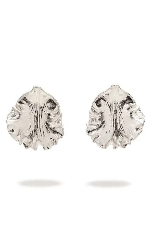 Cult Gaia Iris Leaf Clip-on Earrings