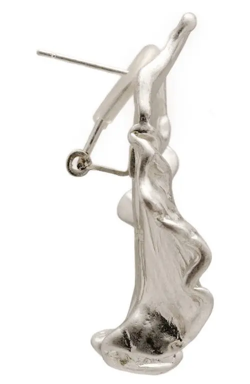 Cult Gaia Iris Leaf Clip-on Earrings