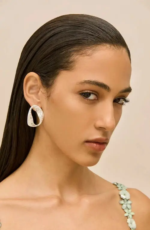 Cult Gaia Mini Rue Drop Earrings