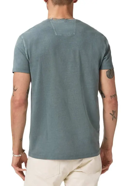 John Varvatos Skull & Scorpion Embroidered Organic Cotton T-shirt