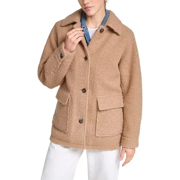 LEVI'S Boucle Shacket - Chestnut