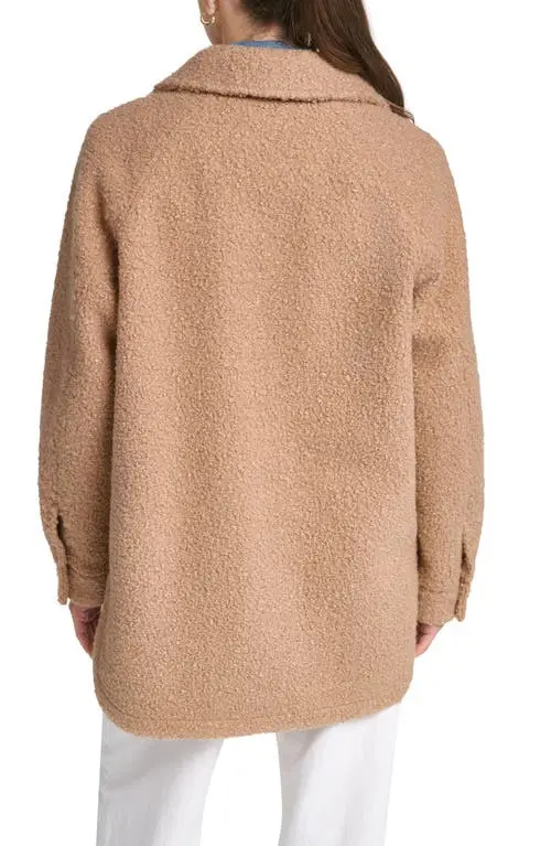 LEVI'S Boucle Shacket - Chestnut