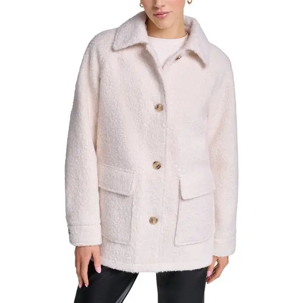 LEVI'S Boucle Shacket - Cream