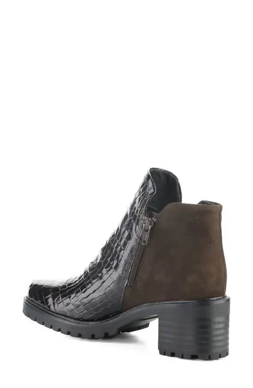 BOS. & CO. Inara Bootie - Dk Brown/coffee