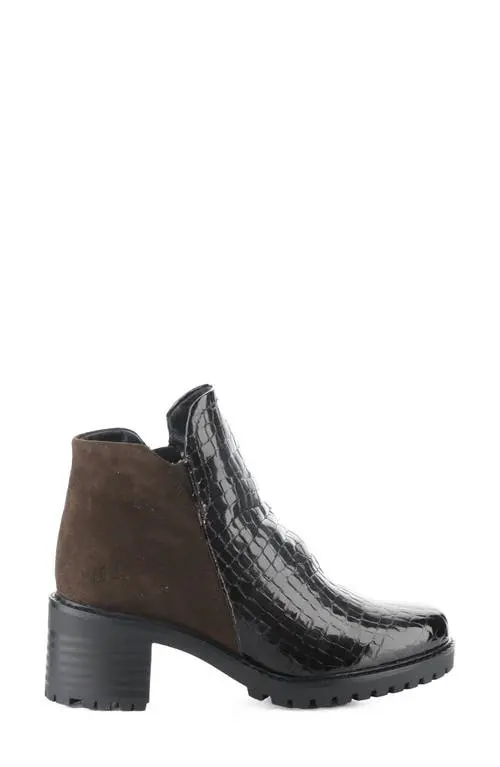 BOS. & CO. Inara Bootie - Dk Brown/coffee