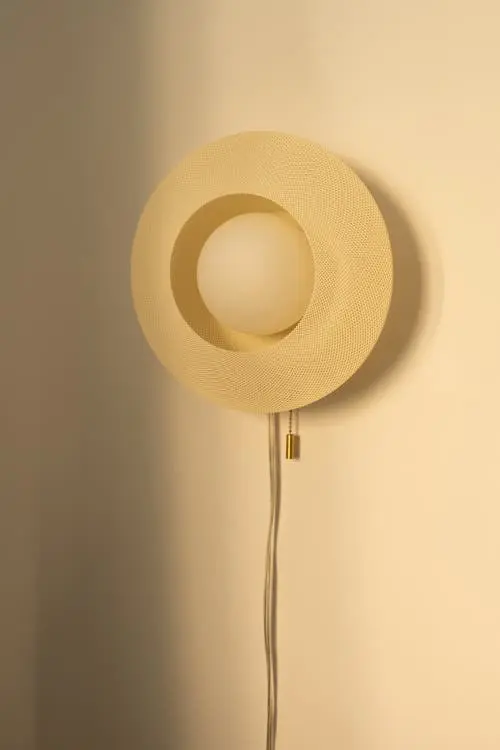 WOOJ DESIGN Helios Sconce - Eggshell