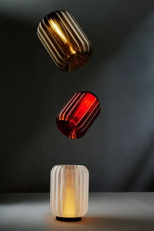 WOOJ DESIGN Cordless Mini Allium Lamp - Clear