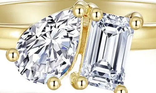 Lafonn Jolie Moi Two-stone Diamond Ring