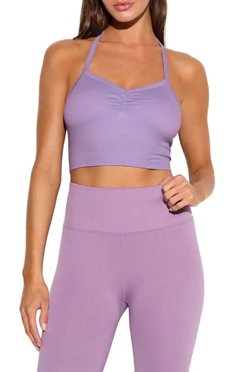 Spiritual Gangster Sun Bleached Cassidy Bra Top - Amethyst