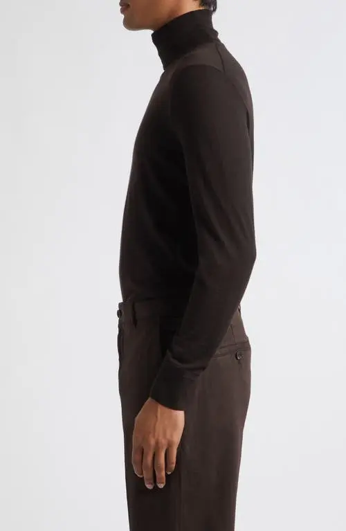 Isaia Wool Turtleneck Sweater