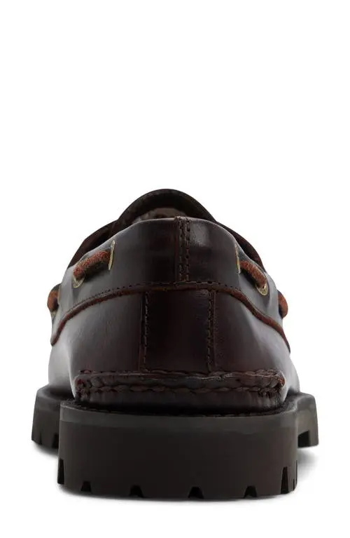 Sperry Authentic Original Kiltie Lug Boat Shoe - Amaretto