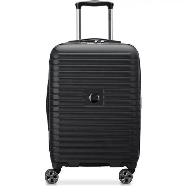 DELSEY PARIS Cruise 3.0 Expandable Carry-on Spinner Luggage - Black