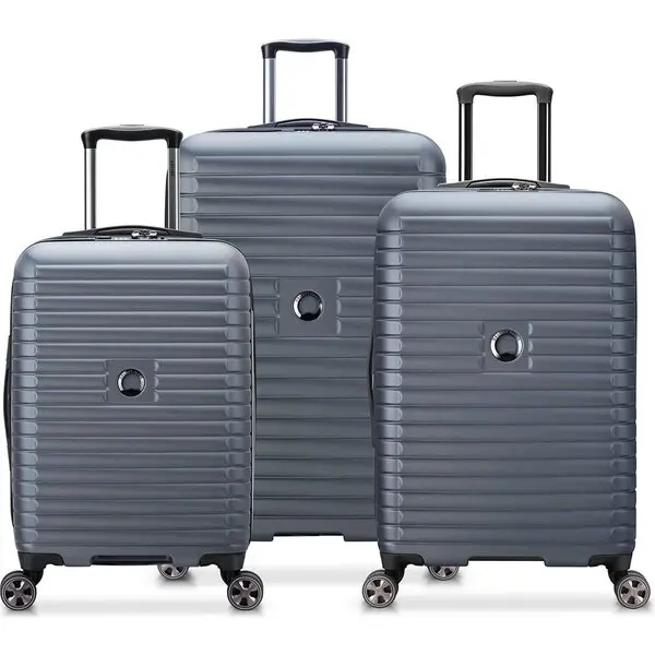 DELSEY PARIS Cruise 3.0 Hardside Expandable 3-piece Spinner Luggage Set - Graphite