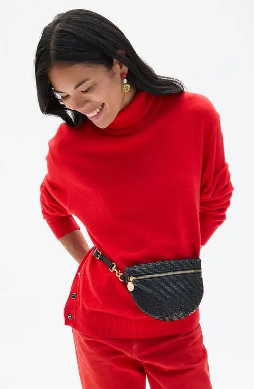 Clare V. Petite Fanny Bag - Black
