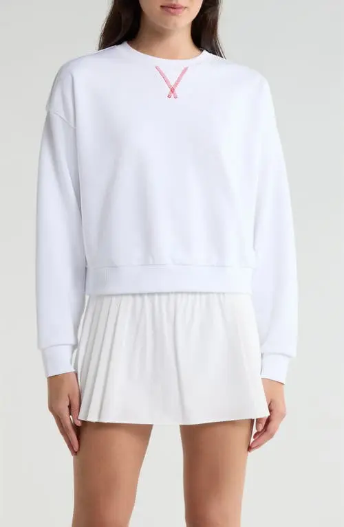 G/fore Classic Sweatshirt - Snow