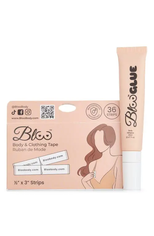 BLOO Body & Clothing Tape Waterproof Strips - Nude