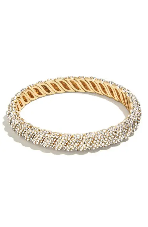 Baublebar Bri Bangle - Gold/crystal