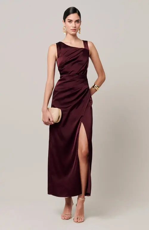 SAVEL Carey Midi Dress - Plum