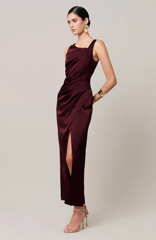SAVEL Carey Midi Dress - Plum