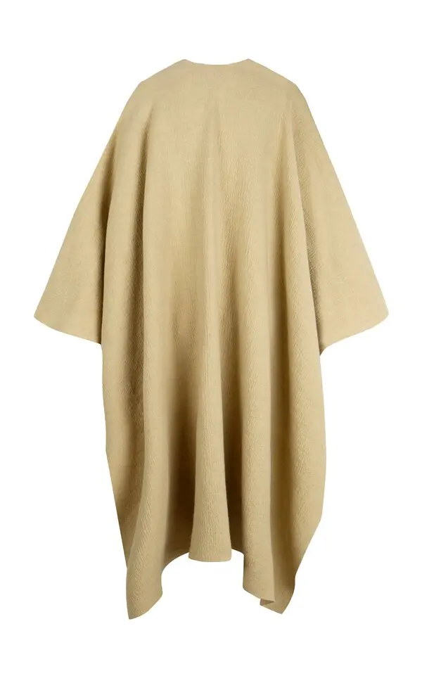 CORTANA Silence Cashmere-linen Poncho