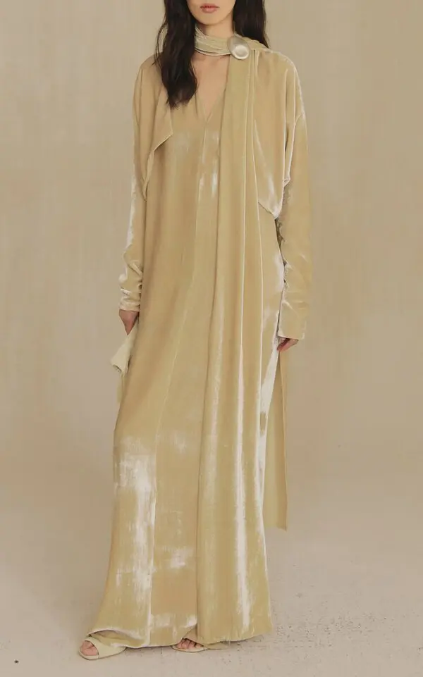 CORTANA Iris Velvet Jacket