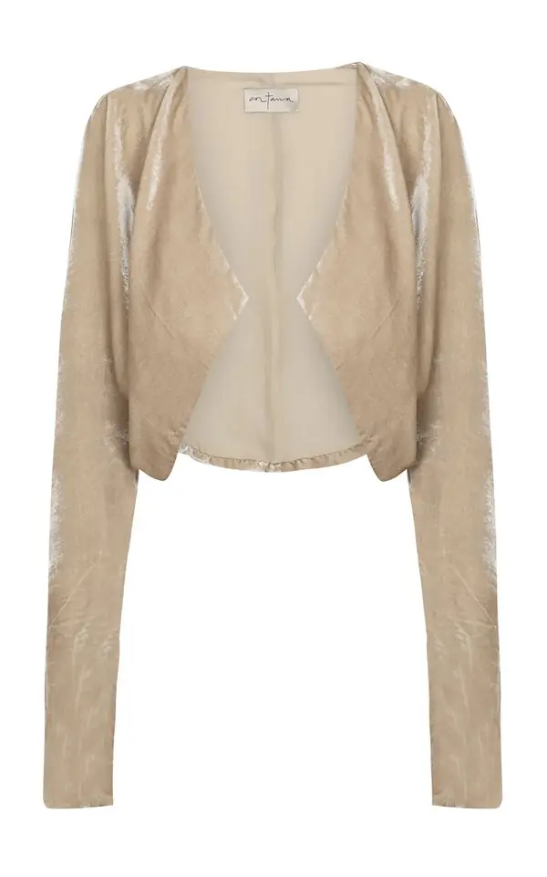 CORTANA Iris Velvet Jacket