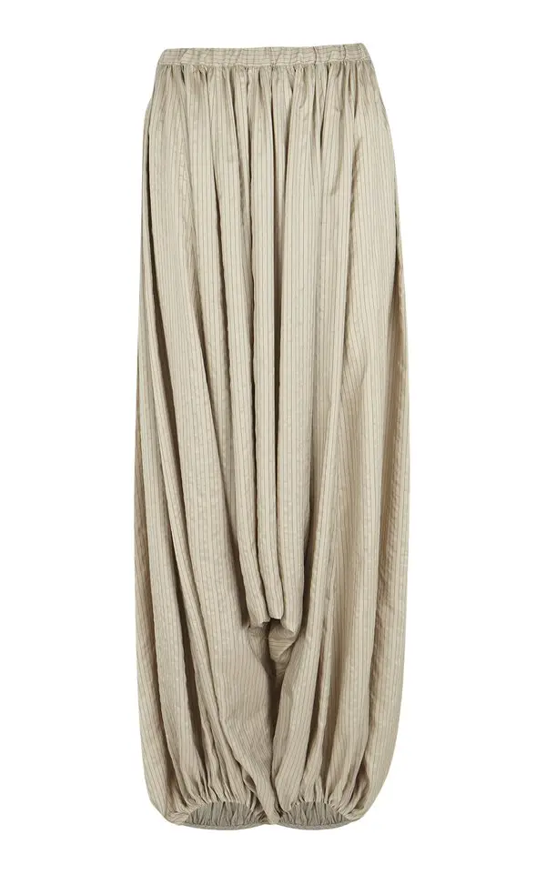 CORTANA Sentido Silk Wide Leg Pants