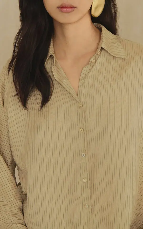 CORTANA Sentido Silk Shirt