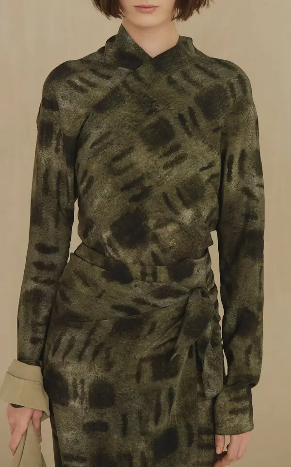 CORTANA Kalon Silk Top
